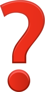 Black Question Mark Ornament – Dreamemoji