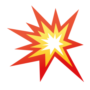 Collision Symbol – Dreamemoji