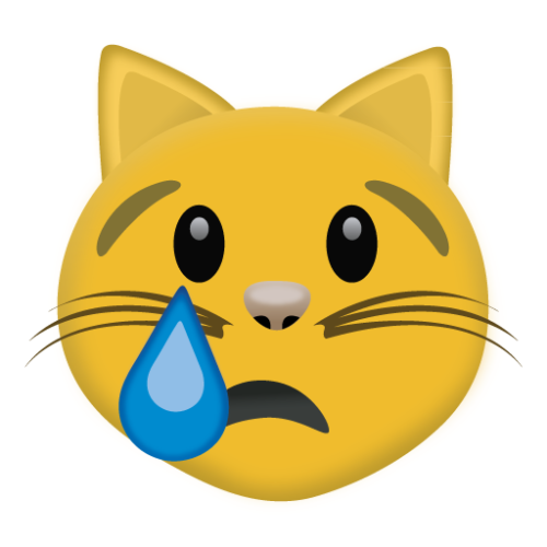 Crying Cat Face – Dreamemoji